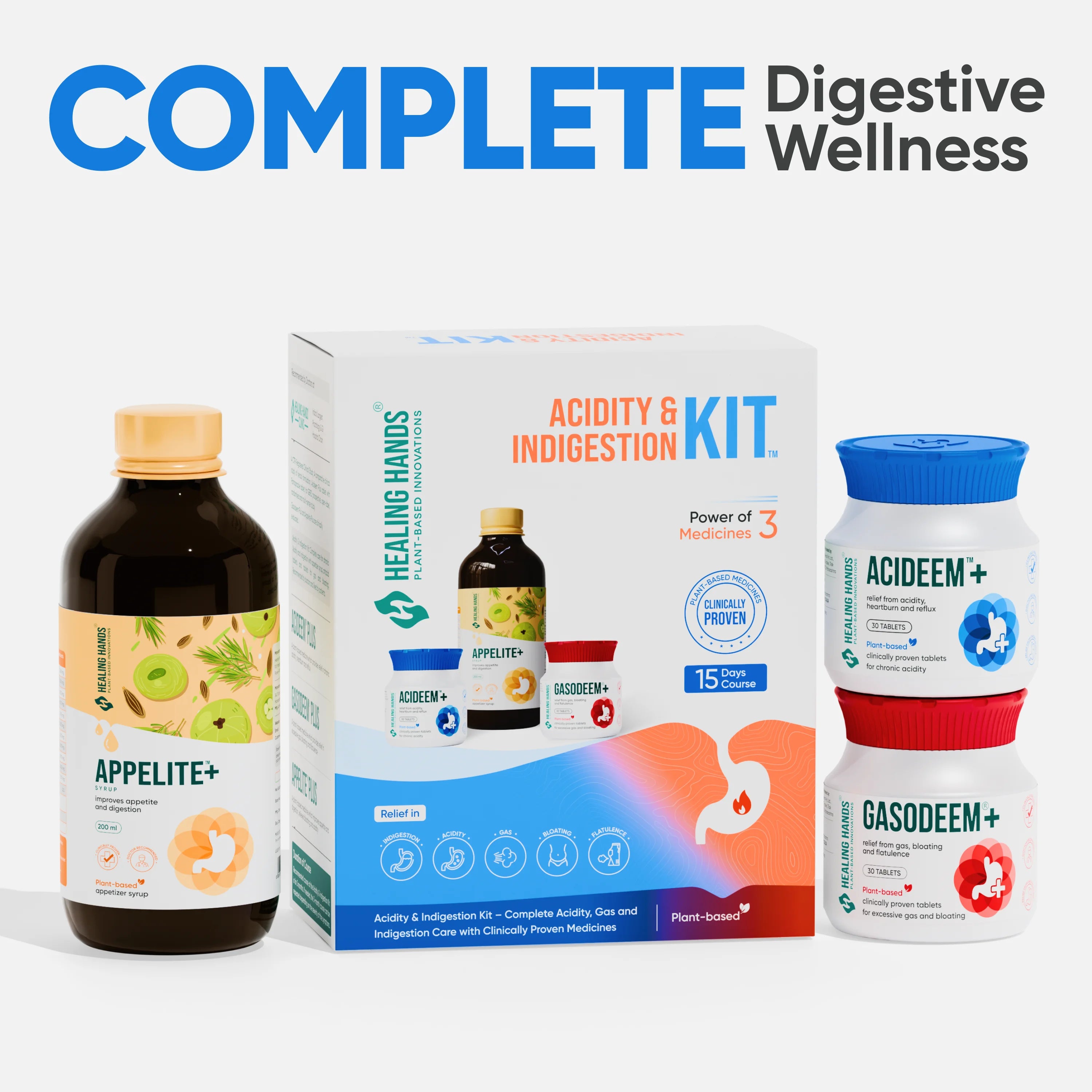 Acidity & Indigestion Kit | Ayurvedic Medicine for Gas and Digestive Relief