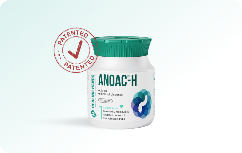 Healing Hands Anoac-H Tablet for Severe Piles & Fissure I 60 Tablets