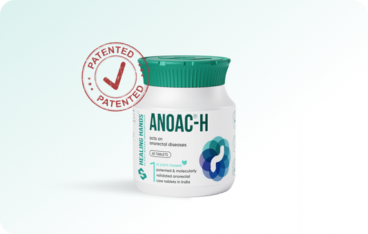 Healing Hands Anoac-H Tablet for Severe Piles & Fissure I 60 Tablets