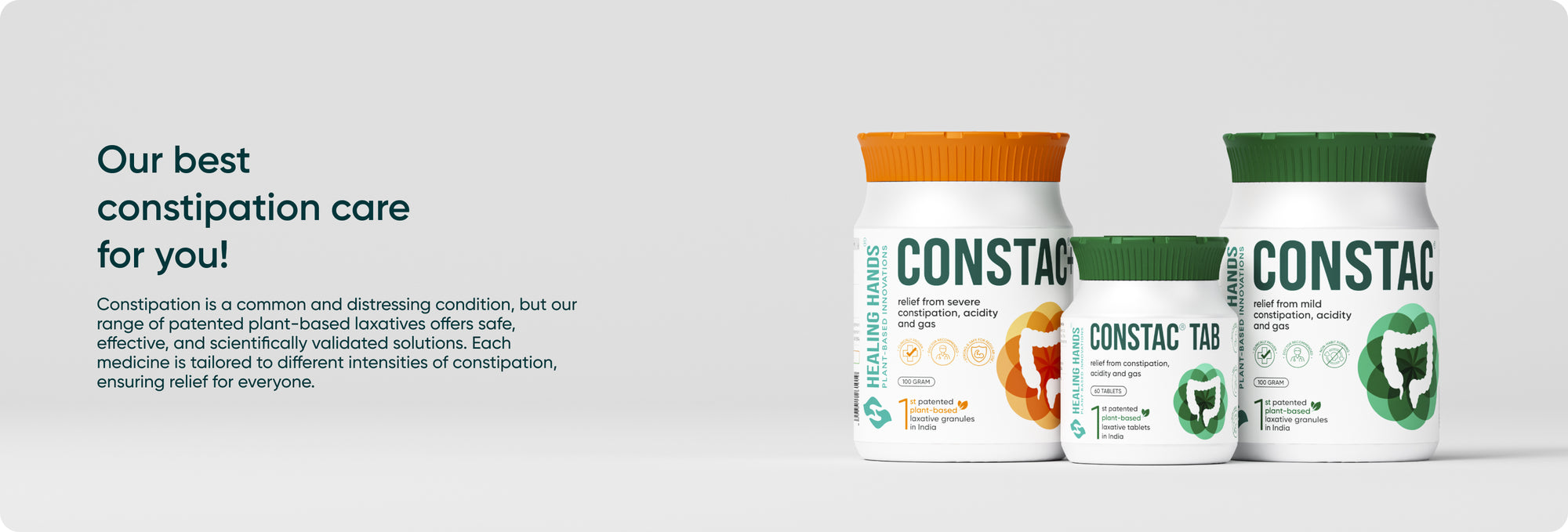 India's 1st patented Ayurvedic Medicines for Constipation Relief